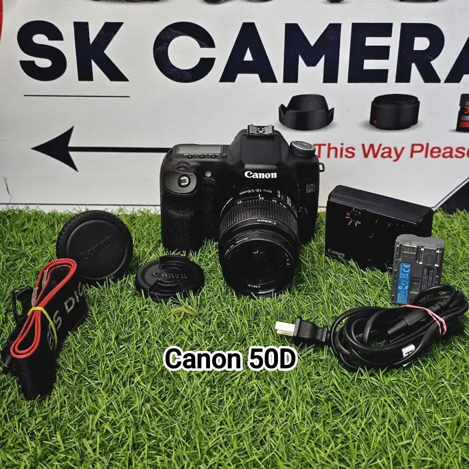Buy Canon EOS 50D dslr camera with EF-S 18-55mm IS II lens Like new ...
