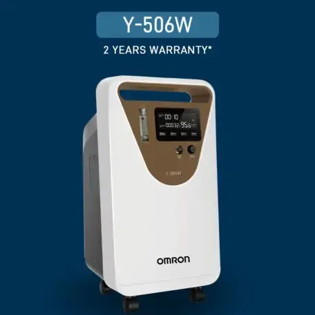 Omron Y-506W 5 LPM Oxygen Concentrator – Reliable & Quiet