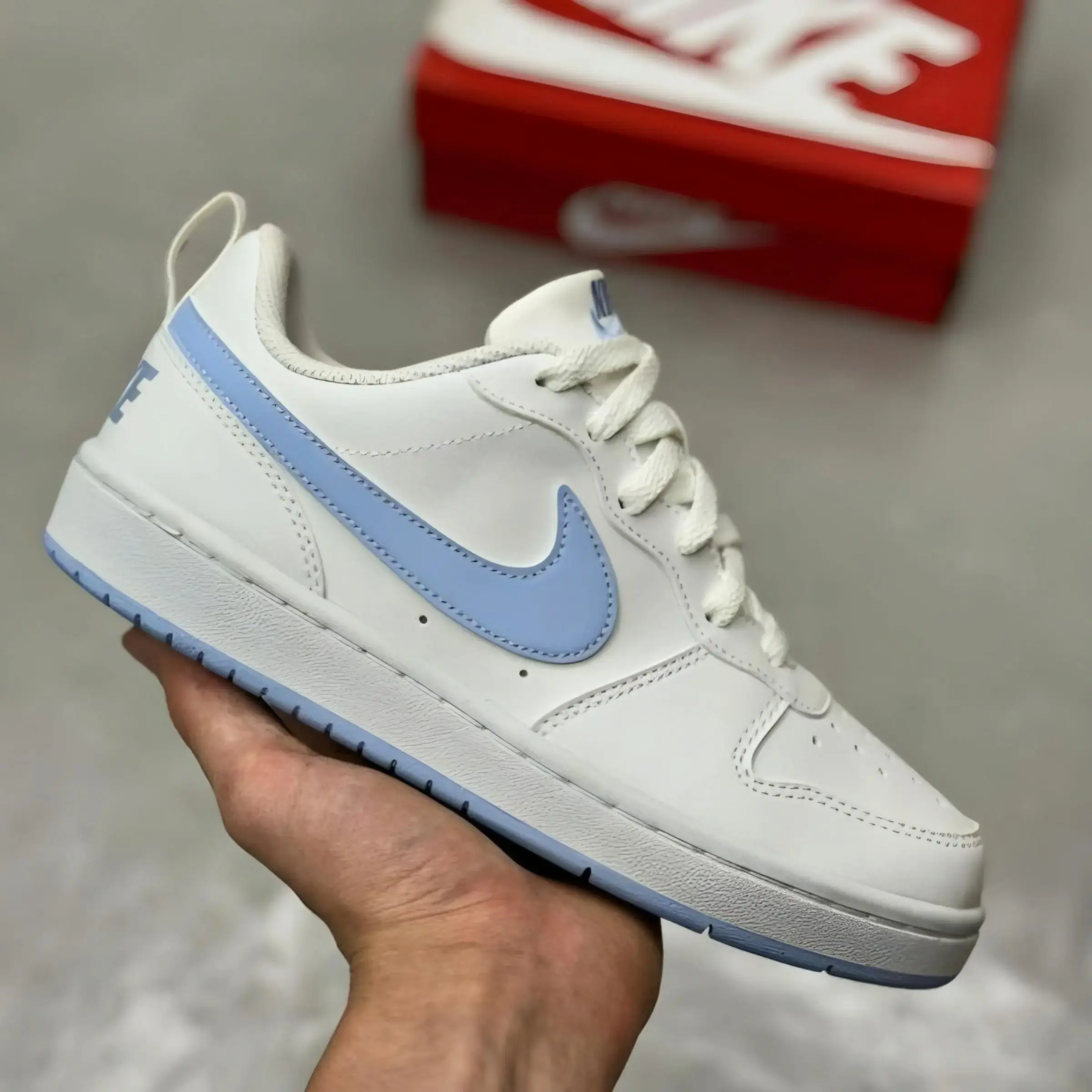 Buy Nike Air Force 1 White Sky (First Copy) online at best price | Foothunk