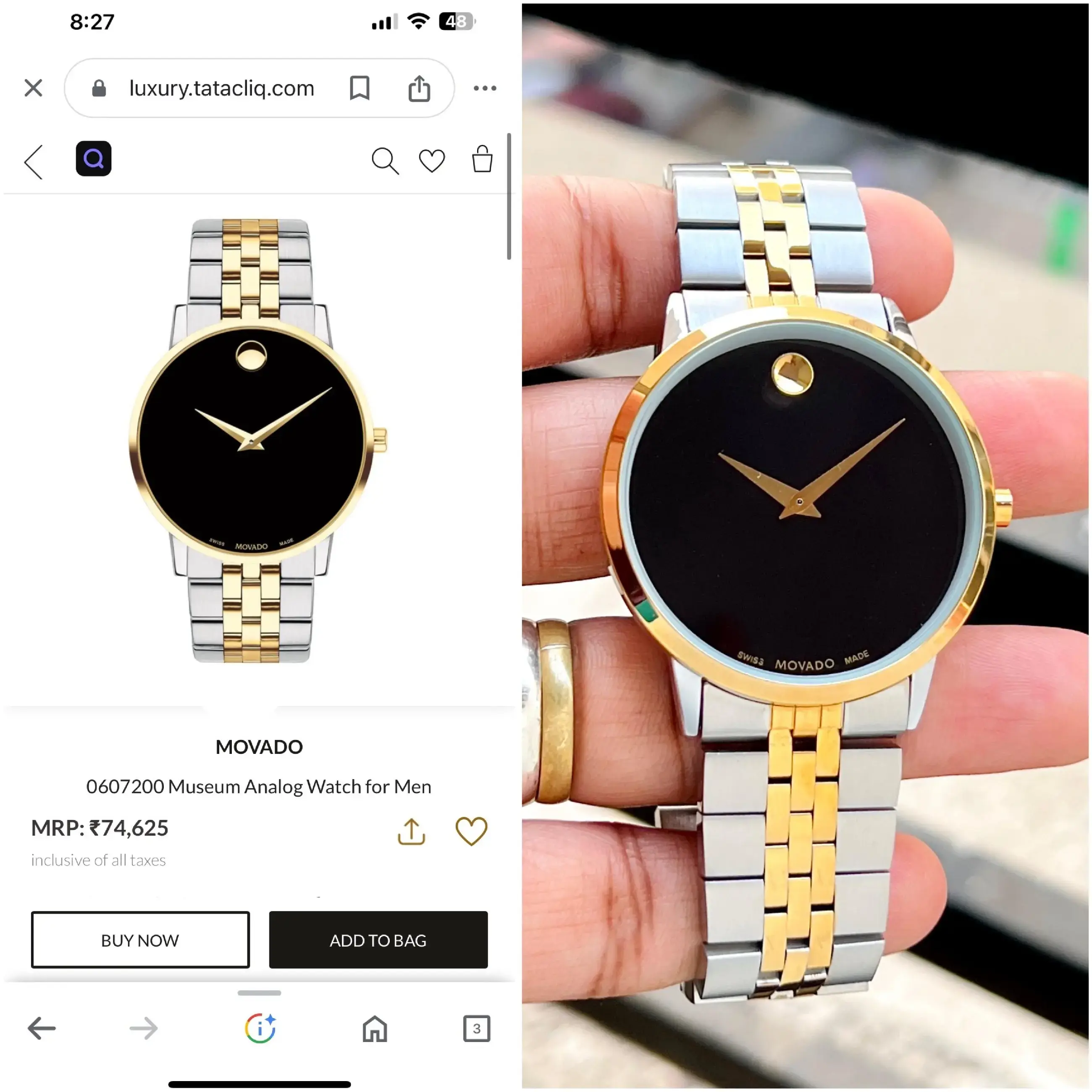 Buy WATCH online at best price | Foothunk