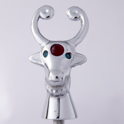 Buy Bull Head steel for Tractor Bonnet Decoration South Indian special ...