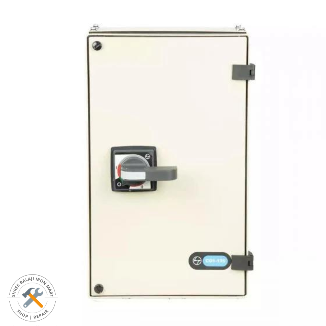 L&T C-Line Manual Changeover Switch 125A 4 Pole SS Enclosure Extended ...