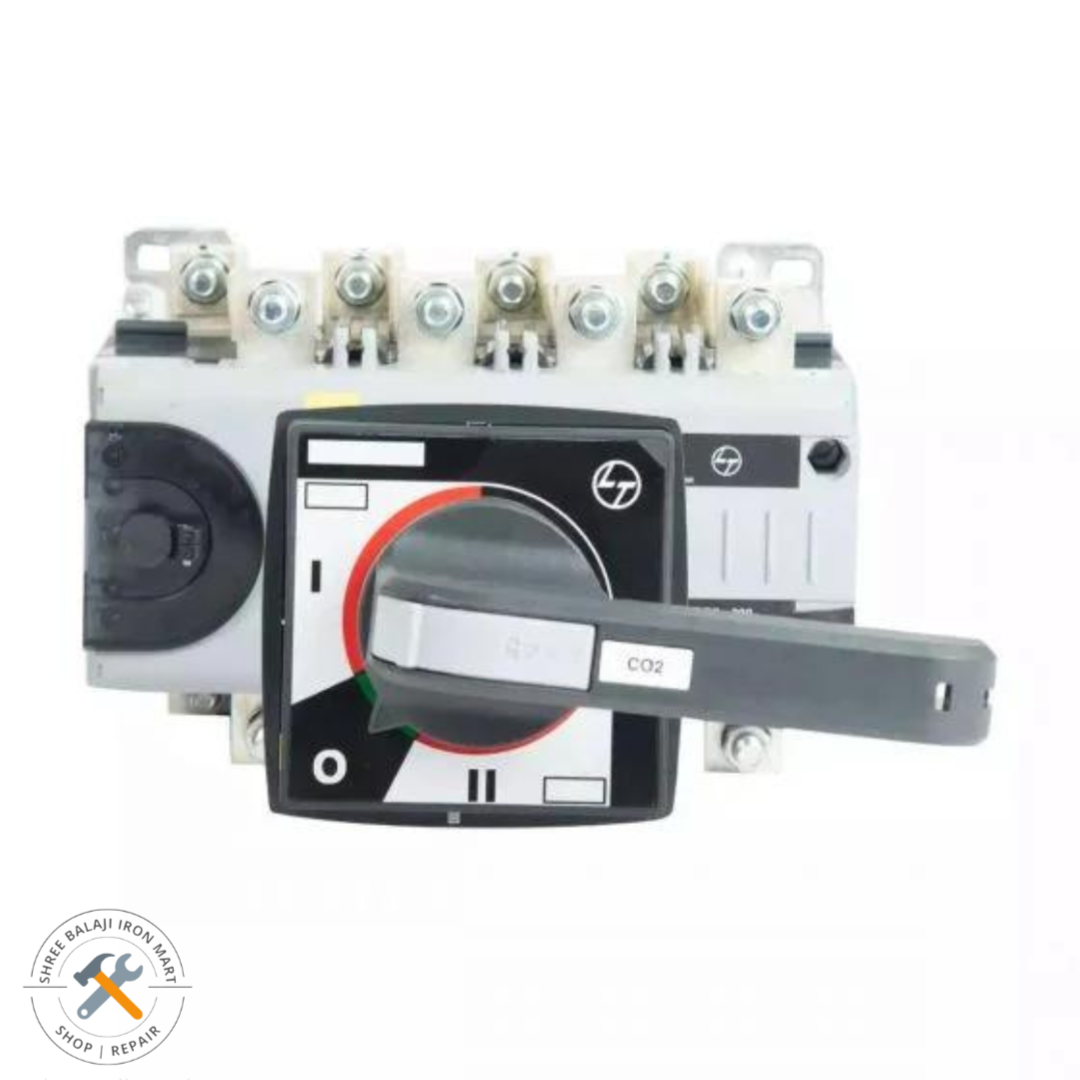 L&T C-Line Manual Changeover Switch 250A 4 Pole Open Execution Extended Handle - CO32500OOOO