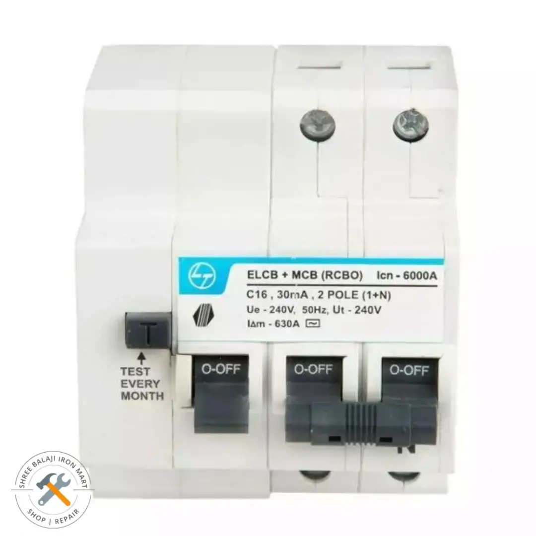 L&T Tripper RCBO (ELCB+MCB) Double Pole 32 Amp 30mA C Curve - CB90001OOEO