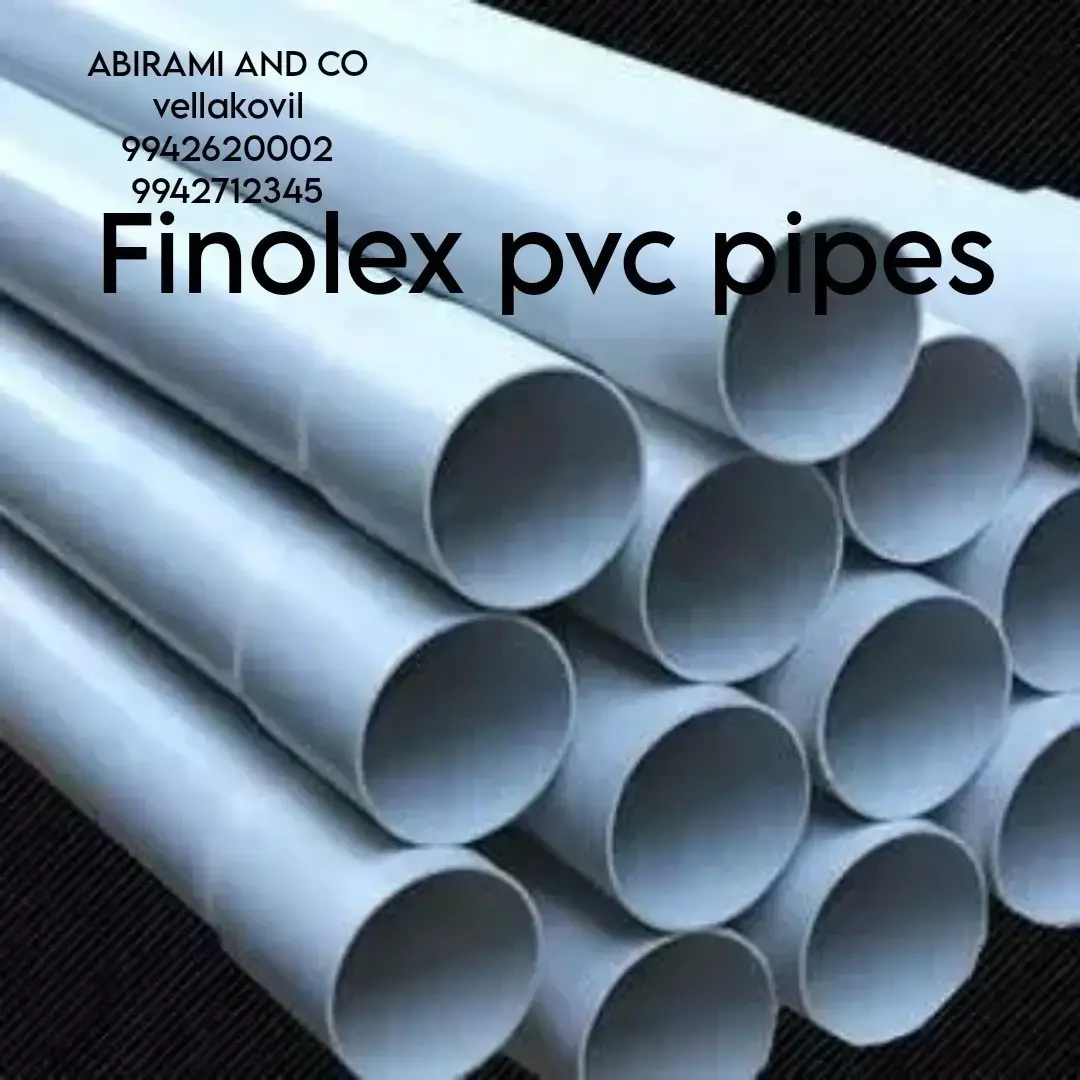 Buy 3 4kg Pvc Pipe Finolex Rate For 6mtr length 123734 online at best price ABIRAMI CO