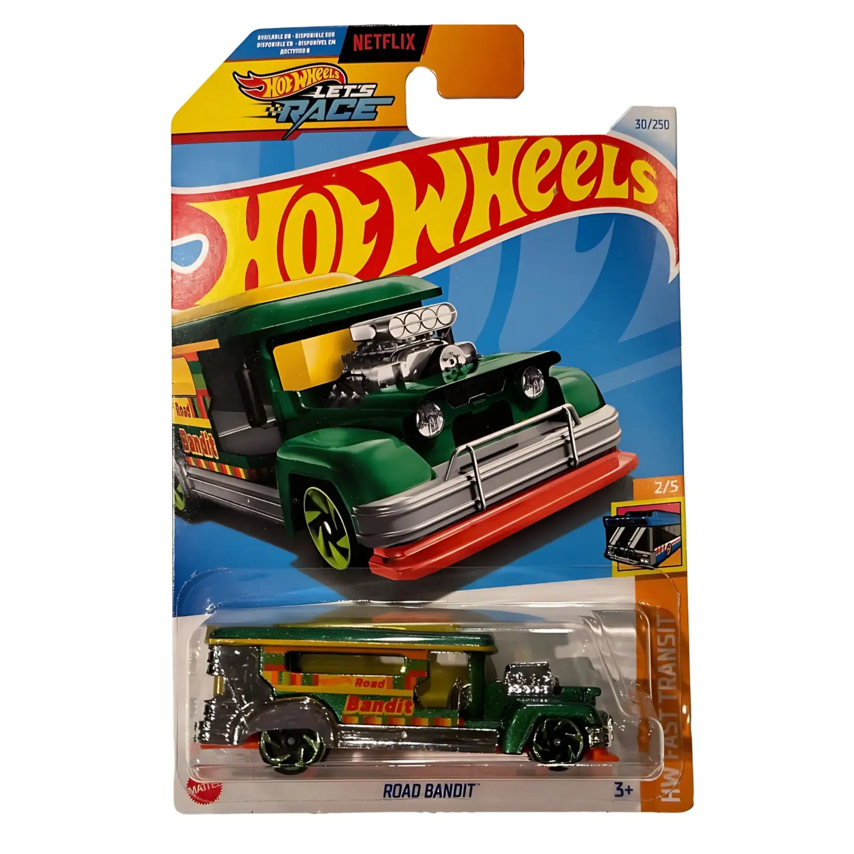 Buy Hot wheels fast transit Road bandit online at best price | GAMESBABA