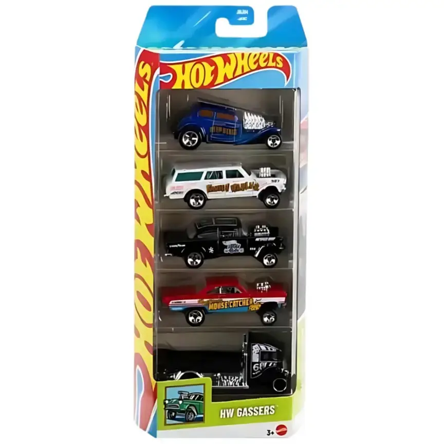 Buy Hot Wheels Hw Gassers 5 Pack 2025 Edition at GAMESBABA