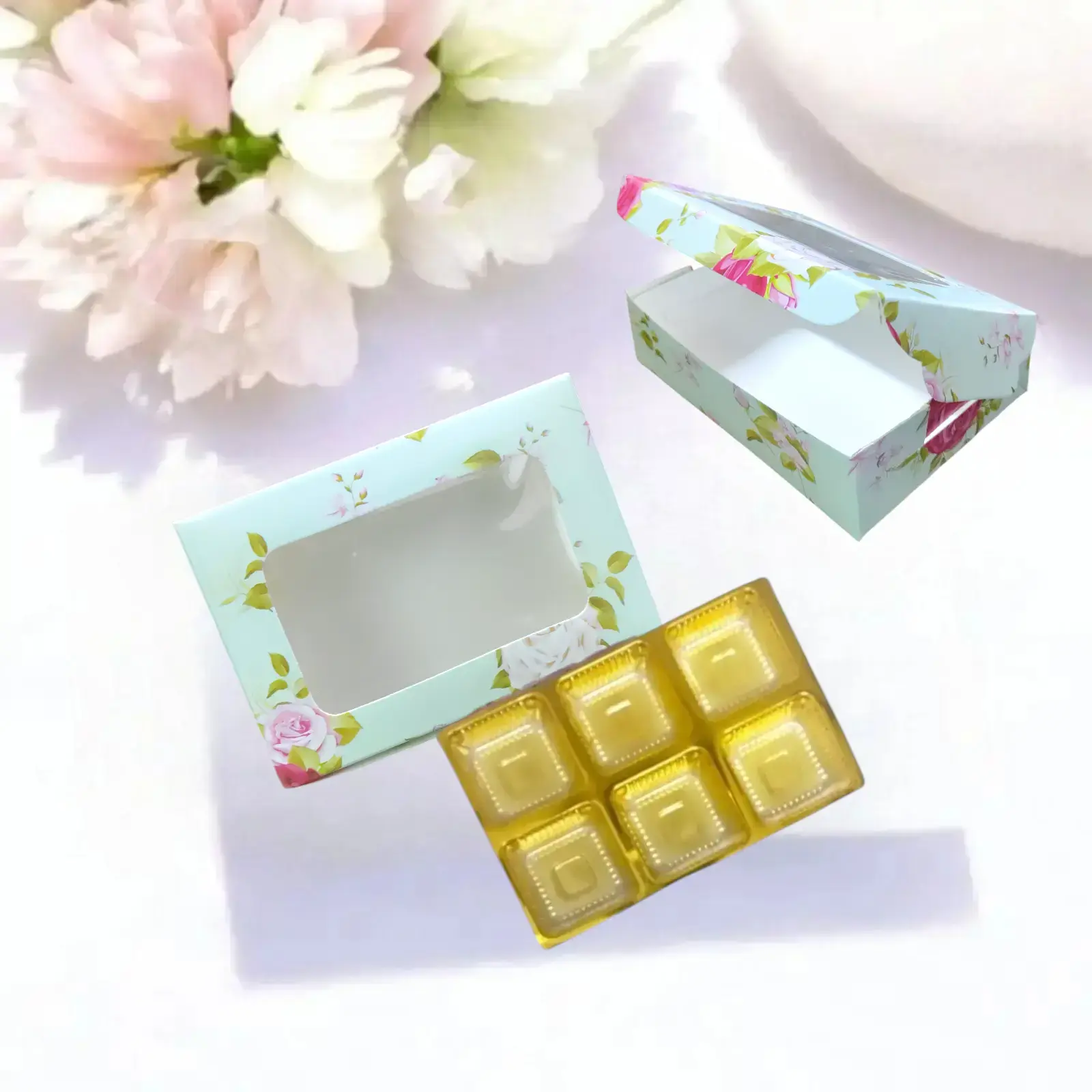Buy 6 Cavity pista green Box Pack Of 10 online at best price ...