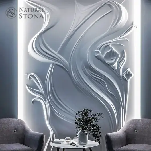 Buy Natural Stone Wave Design online at best price | Natural Stona