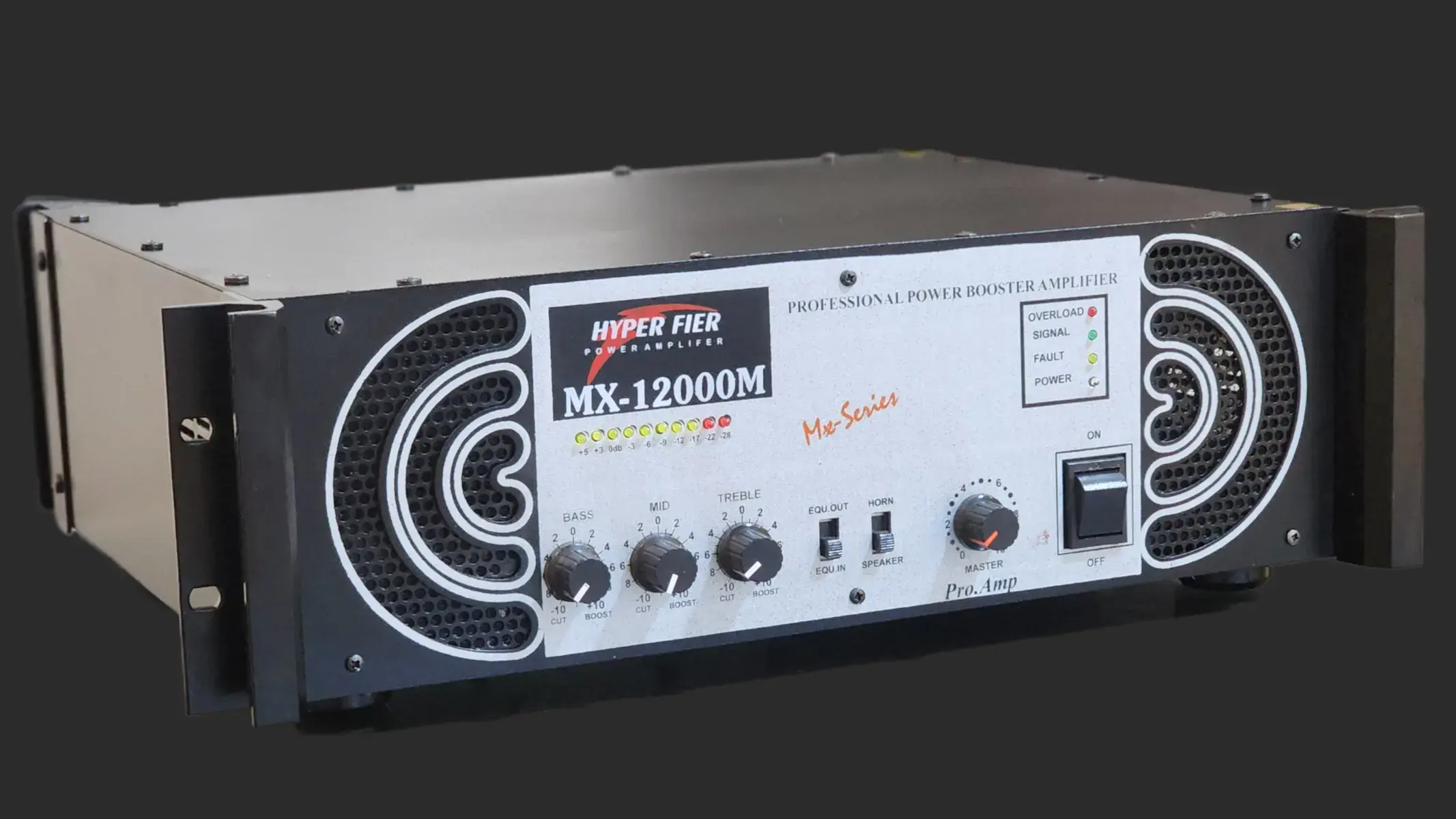Buy MX 1200 – 1200 WATT RMS Professional Booster Power Amplifier online ...
