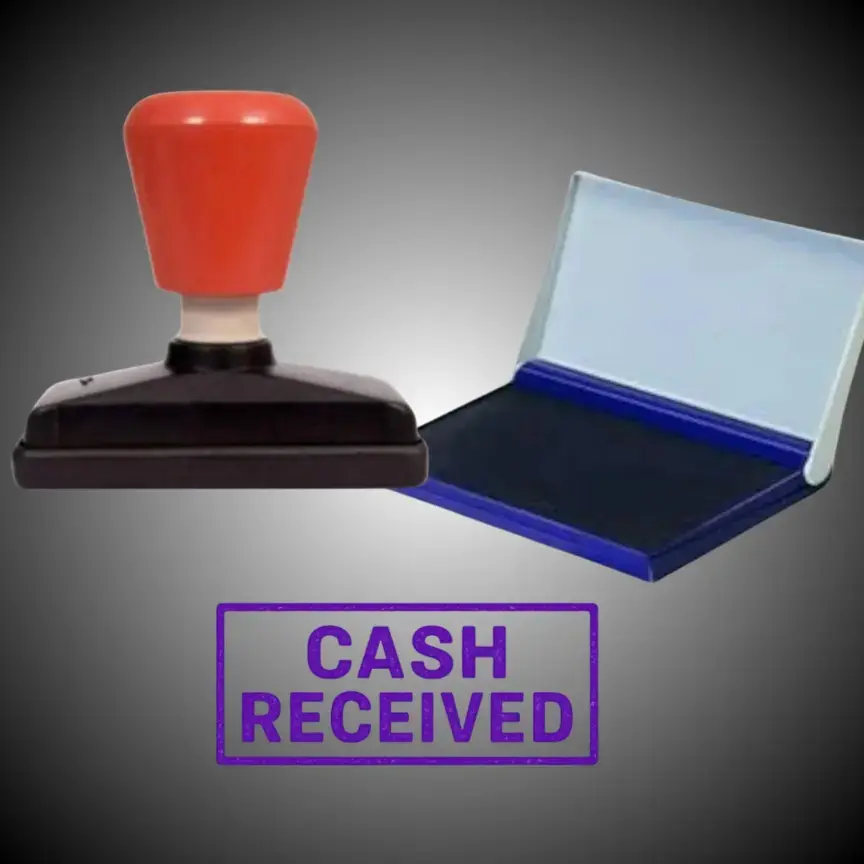 Buy Cash Received Stamp Mohar for Bank and Bussiness Use online at best ...