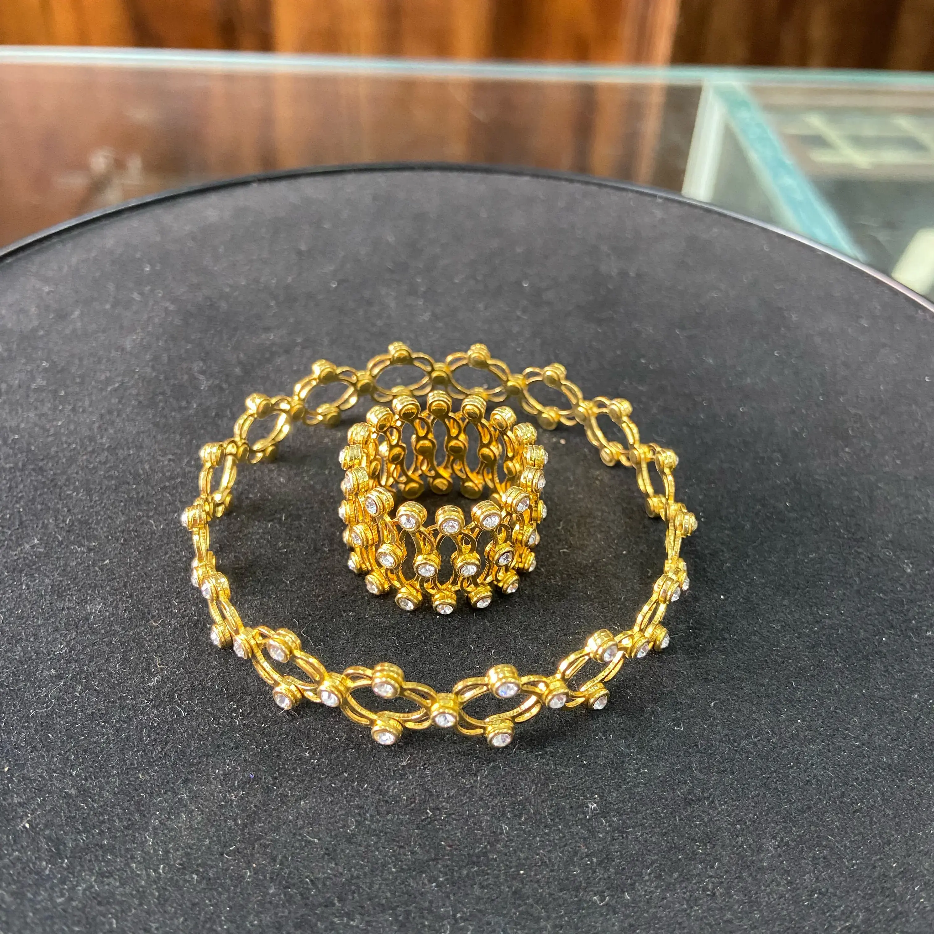Buy Ring bracelet gold polish online at best price Silver factorys
