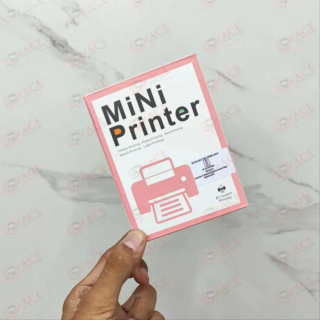 Buy Mini Bluetooth Thermal Printer online at best price | Ace Tech