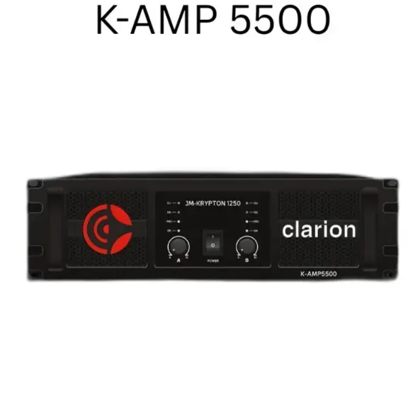 Buy CLARION K AMP 5500, 5500 Watt 2CH Class H Amplifier online at best ...