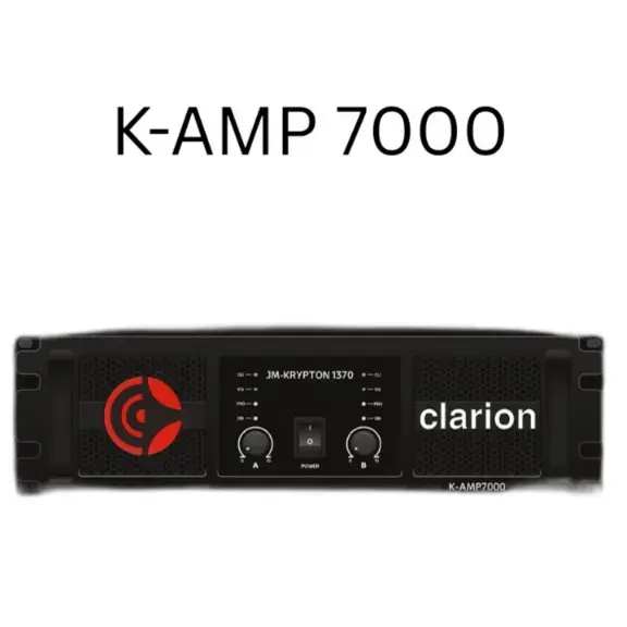 Buy CLARION K AMP 7000, 7000 Watt 2CH Class H Amplifier online at best ...