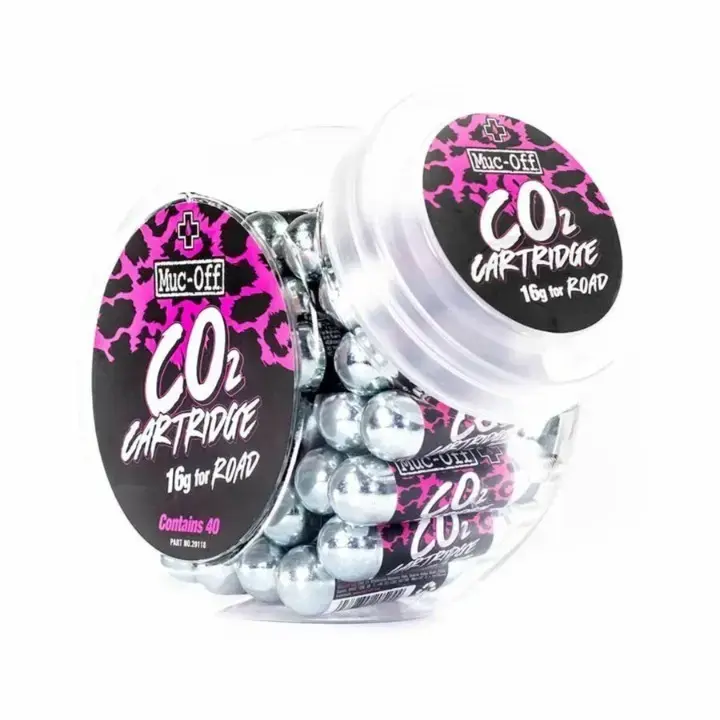 Buy Muc-Off 16g CO2 Cartridge Kit Jar of 40
