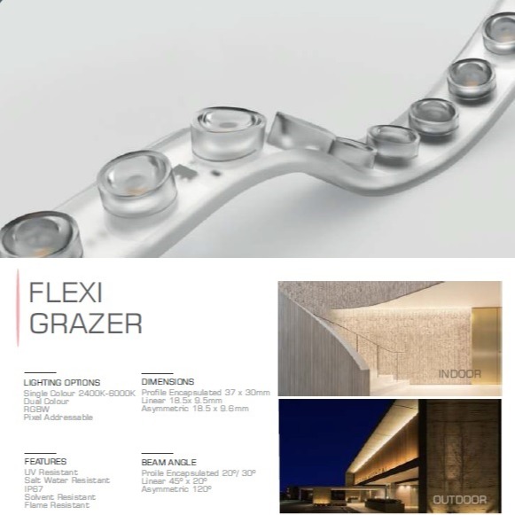 Recessed Linear Wall Grazer