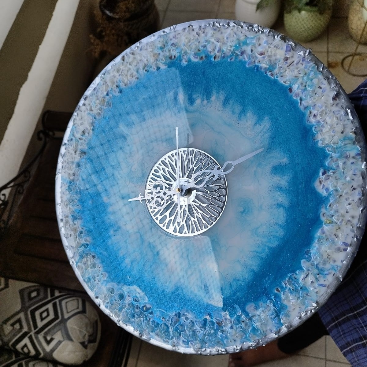 Resin art clock | Reign on Resin | Delhi