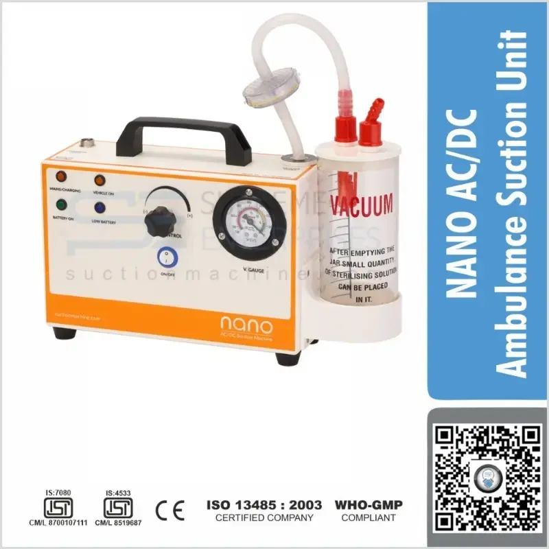 Buy Nano AC/DC Suction Machine online at best price | Supreme Enterprises