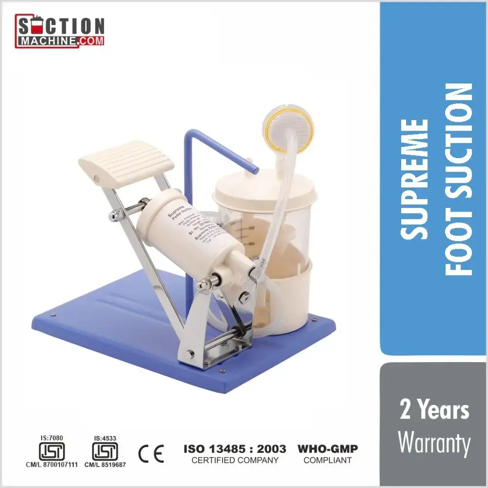 Buy Food operated suction unit online at best price | Supreme Enterprises