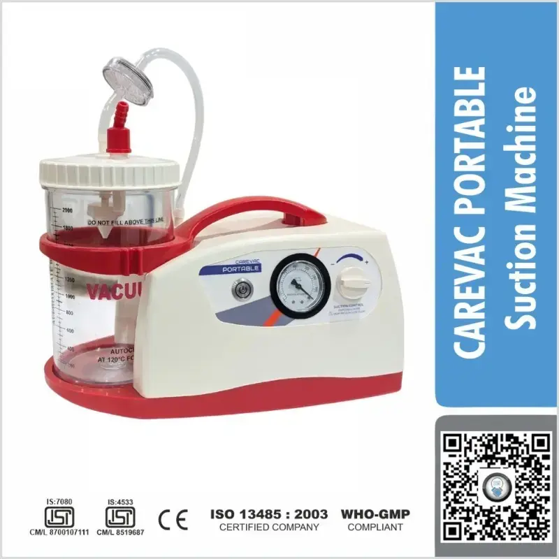 Buy Carevac Portable Suction Machine online at best price | Supreme ...