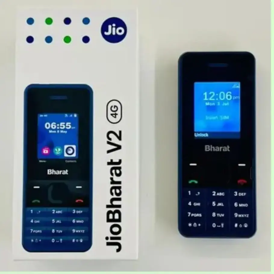 Buy Jio phone v4 mobile 1 YEAR warranty service centre online at best ...