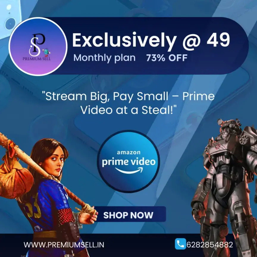 Buy PRIME VIDEO online at best price | Premiumsell
