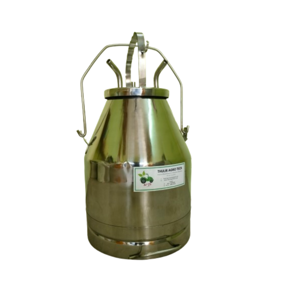 Buy SS MILK BUCKET 25L online at best price | THULIR AGRO TECH