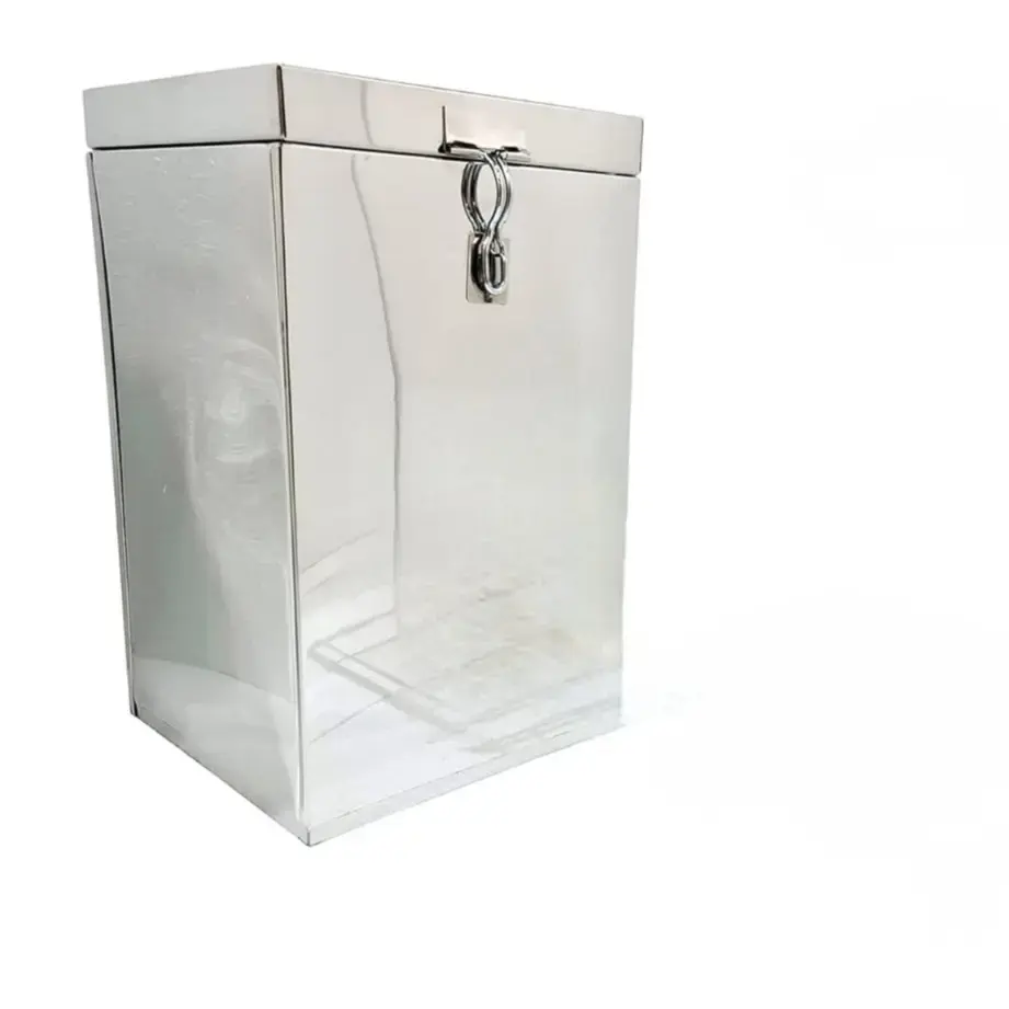 Buy small stainless steel grain storage big containers without trolly ...