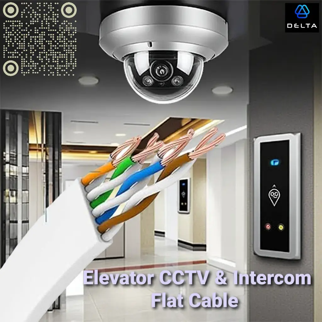 Lift / Elevator CCTV camera Cat6 Cable 100 metres