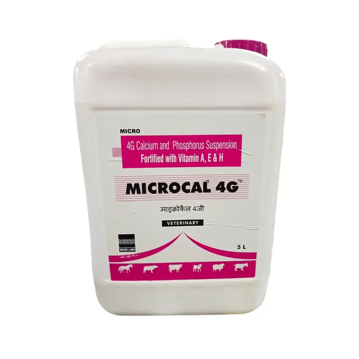 Microcal 4G 5L – Calcium Suspension for Cattle