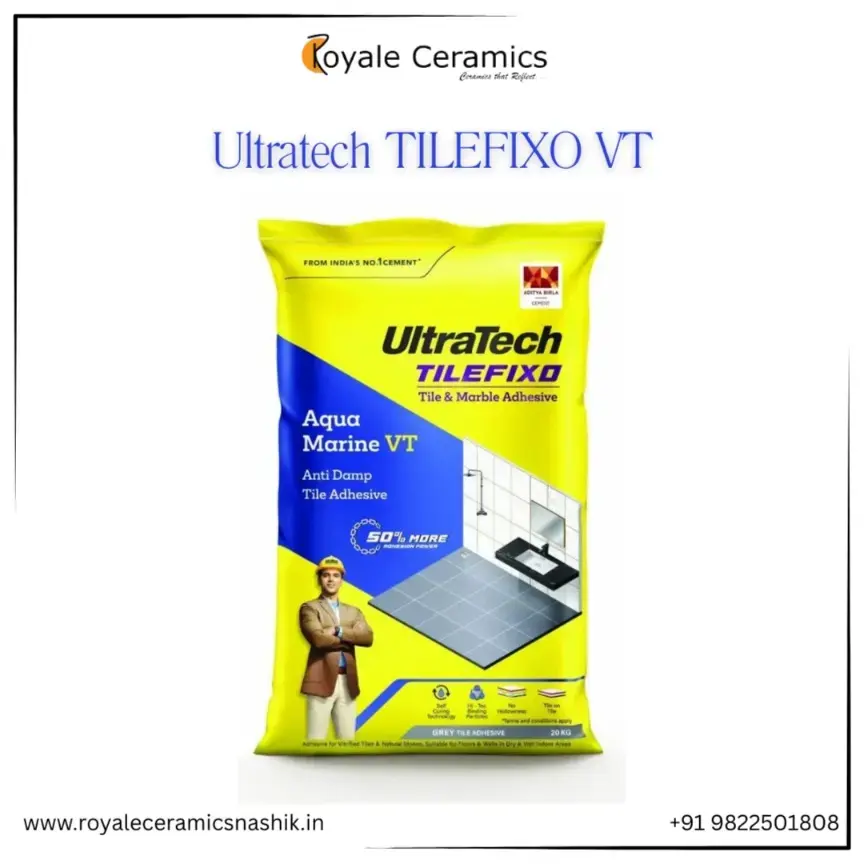 UltraTech Tilefixo Aqua Marine VT 20kg | Royale Ceramics