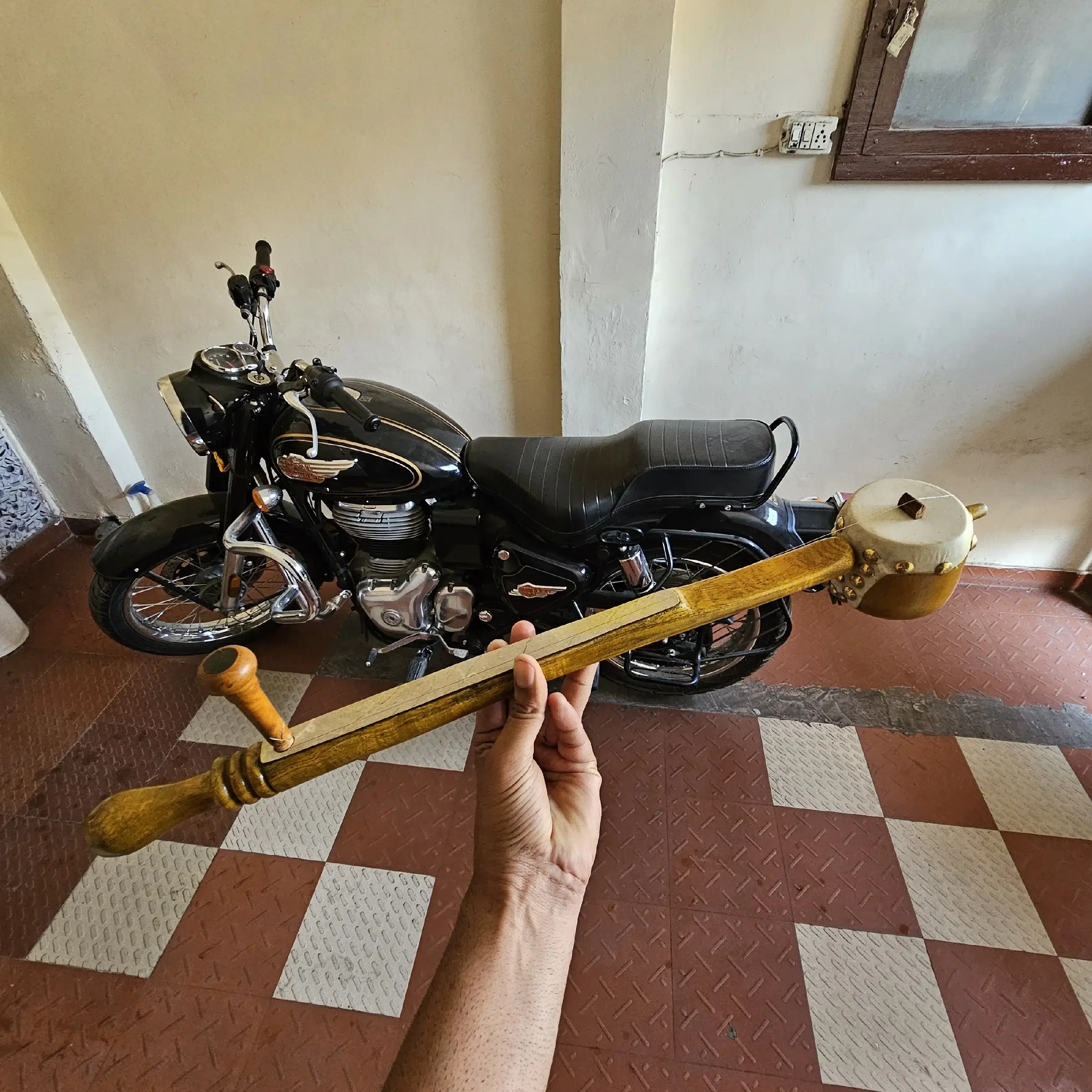 Buy Tumbi Bamboo Punjabi Traditional Indigenous Baans Toombi One String ...