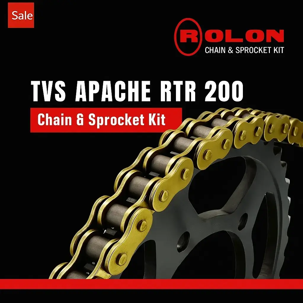 Buy ROLON APACHE RTR 200 (V4) CHAIN SPROCKET KIT RC332 online at best ...