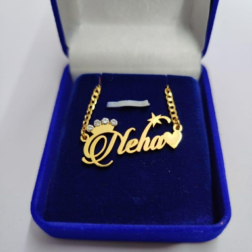 Neha Logo In Heart