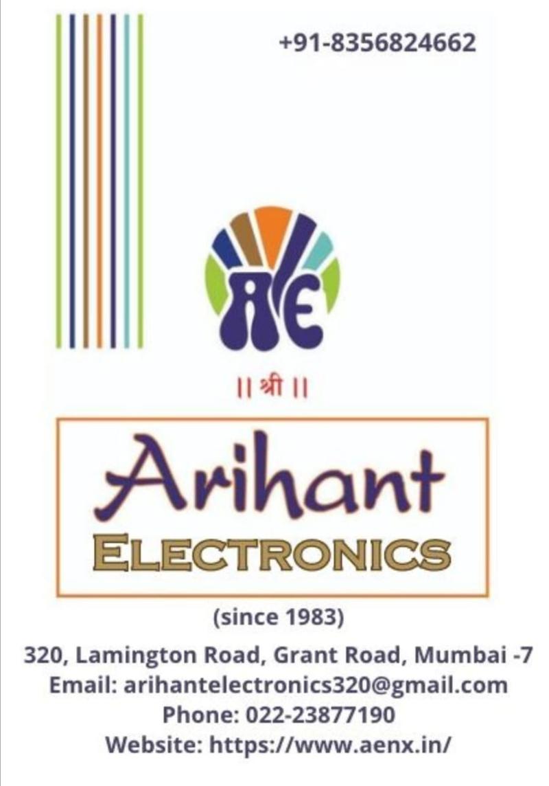 Arihant Electronics, MUMBAI - Order Online
