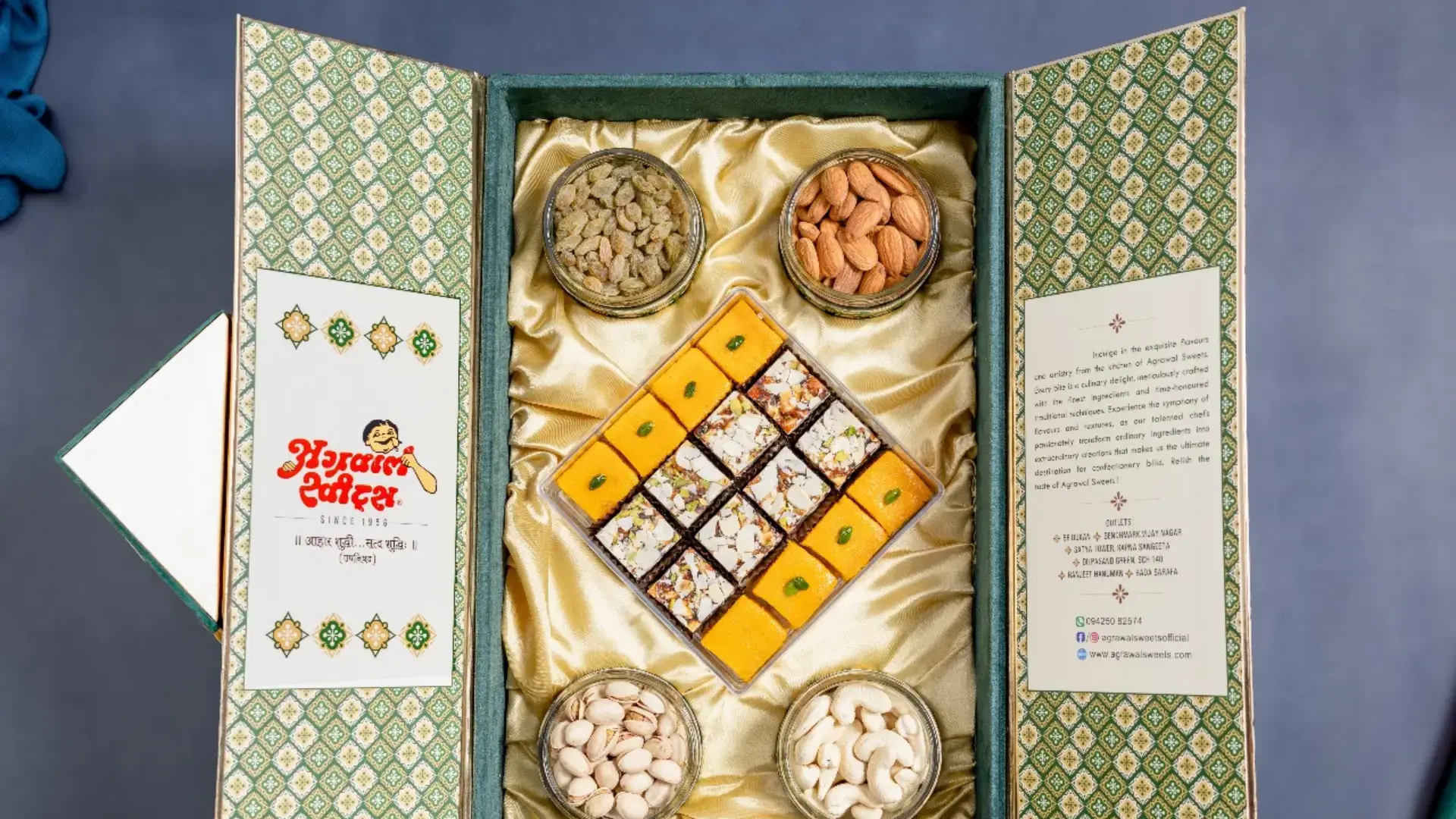 Agrawal Sweets - Indore's famous taste , Home Delivery across India