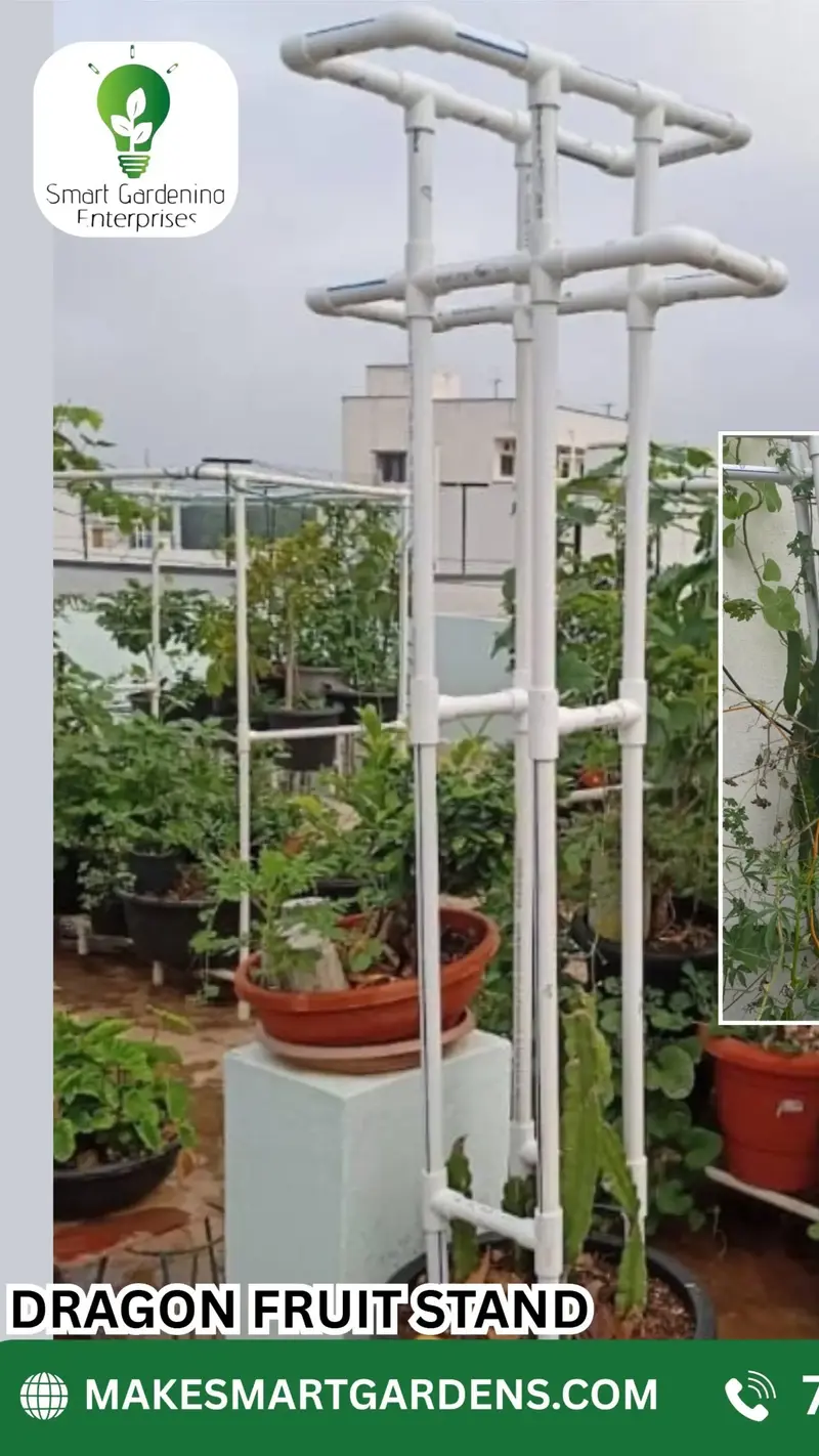 Pvc Pipe Planter Stands DIY PVC Gardening Ideas And Projects