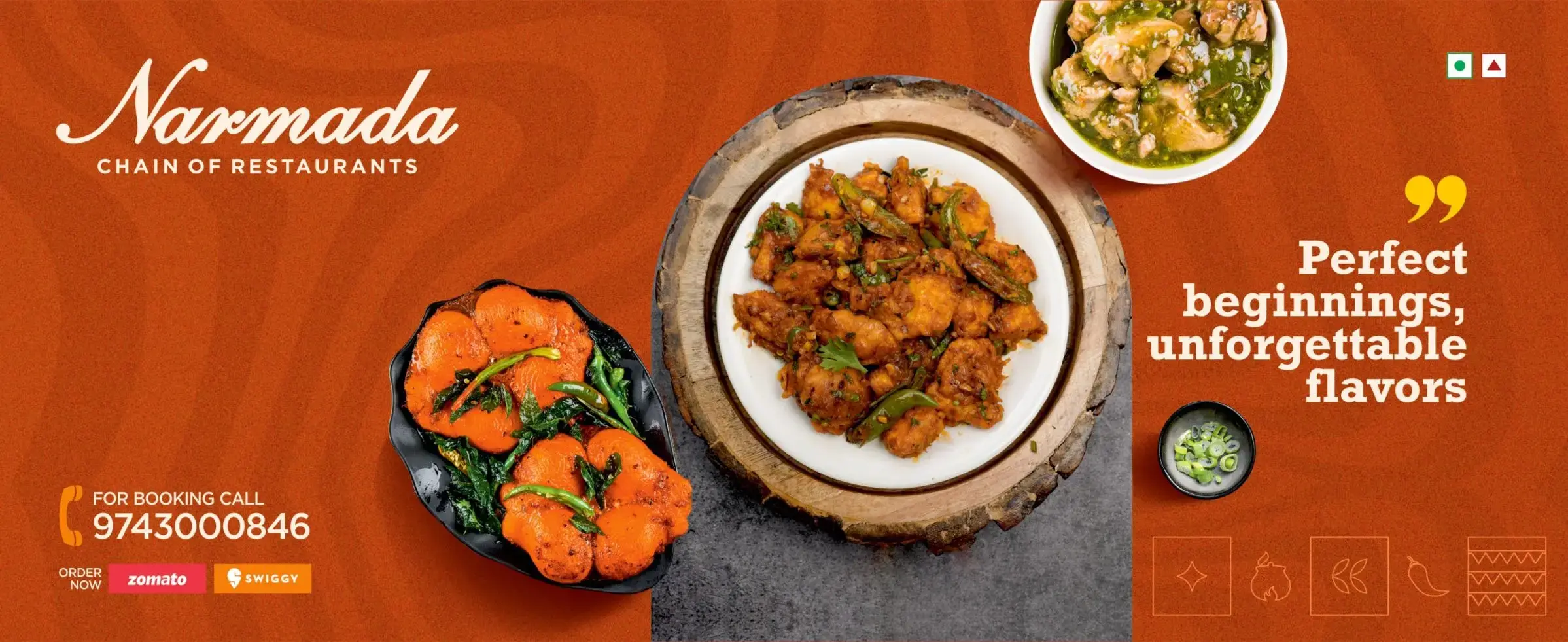 Narmada Restaurants - Order Online