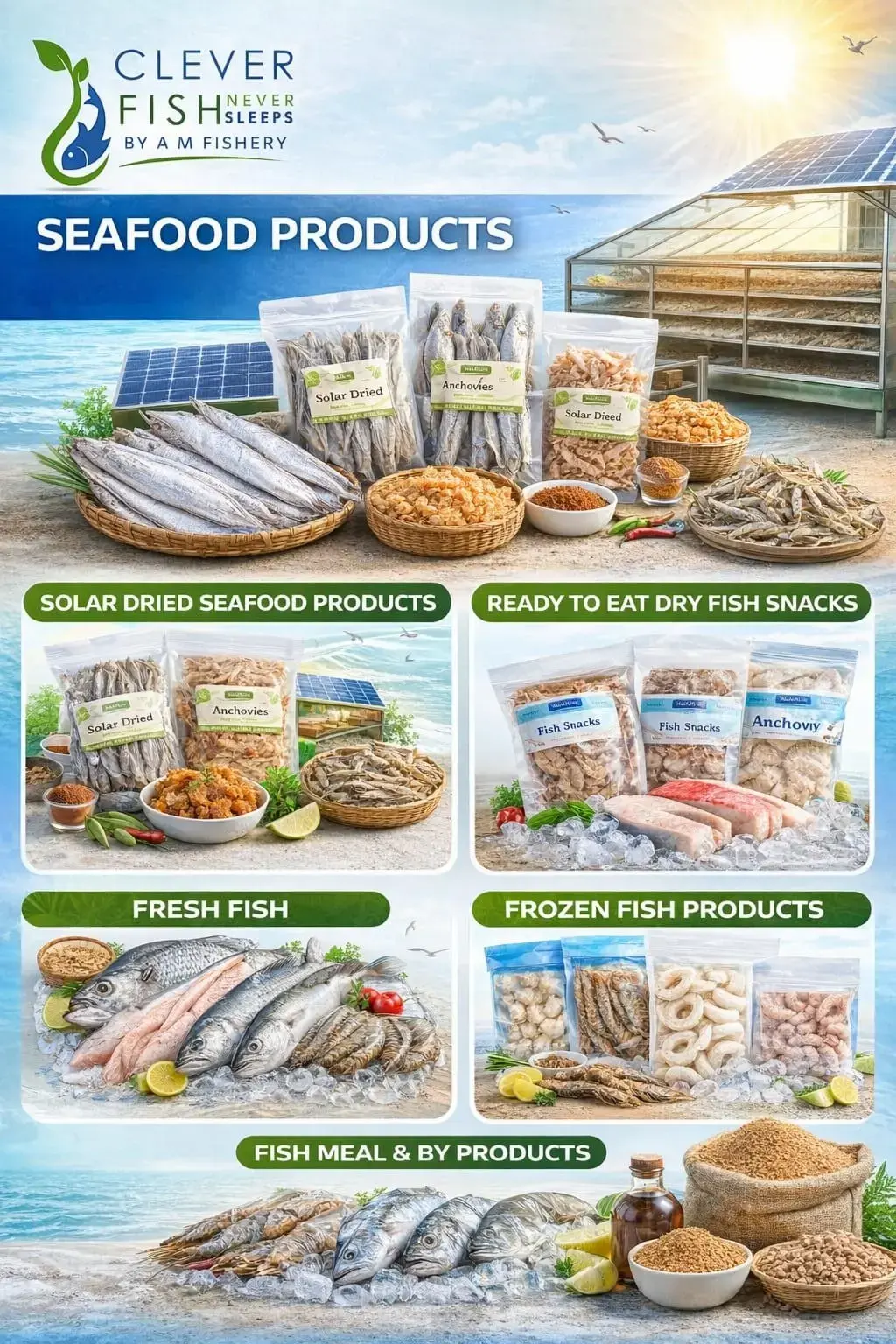 CLEVER FISH by A M Fishery | Fresh Fish & Seafood Online